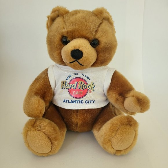 Hard Rock Cafe | Toys | Vintage 203 Hard Rock Cafe Teddy Bear Atlantic ...